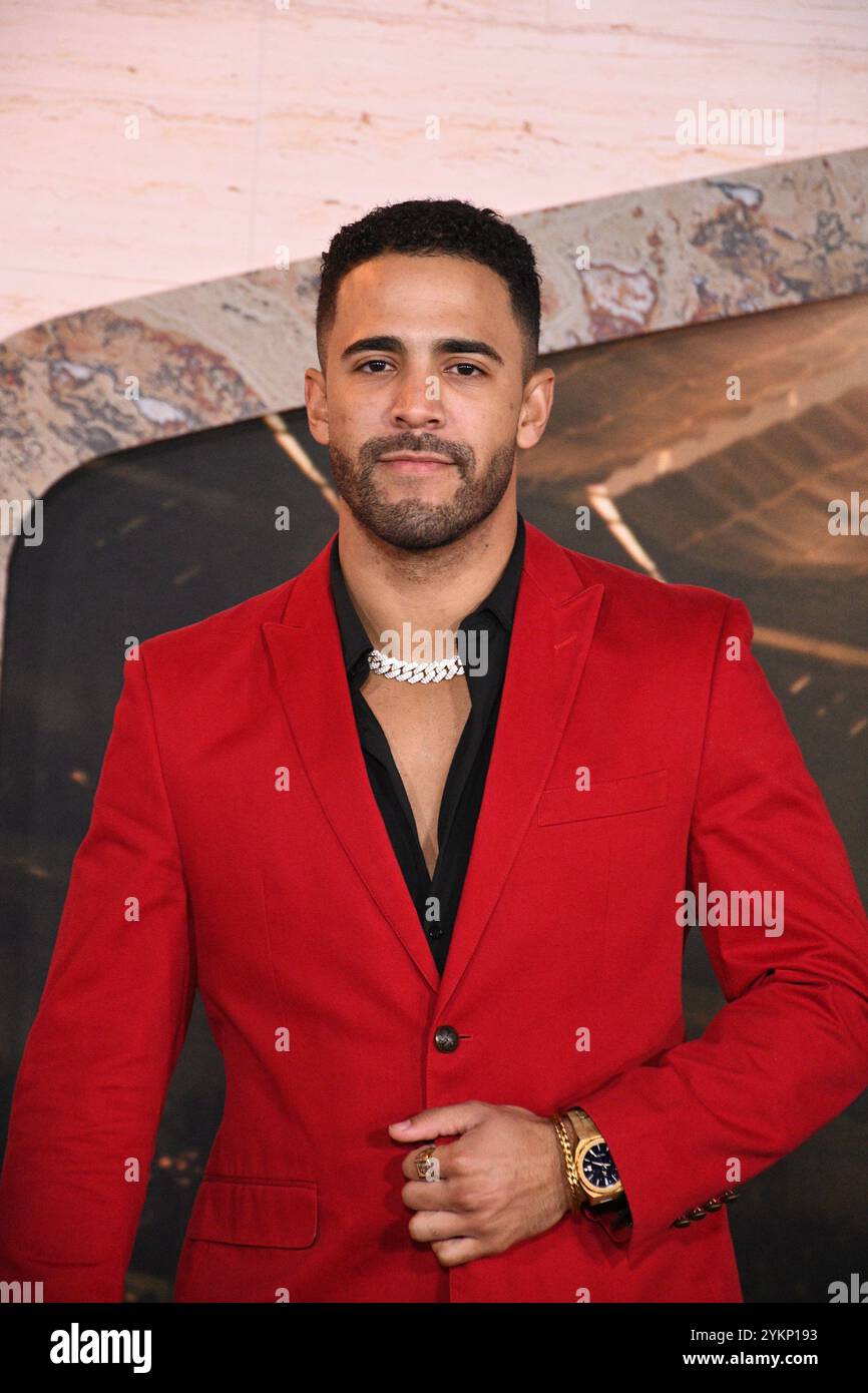 Los Angeles, California, USA 18th November 2024 Kendall Washington ...