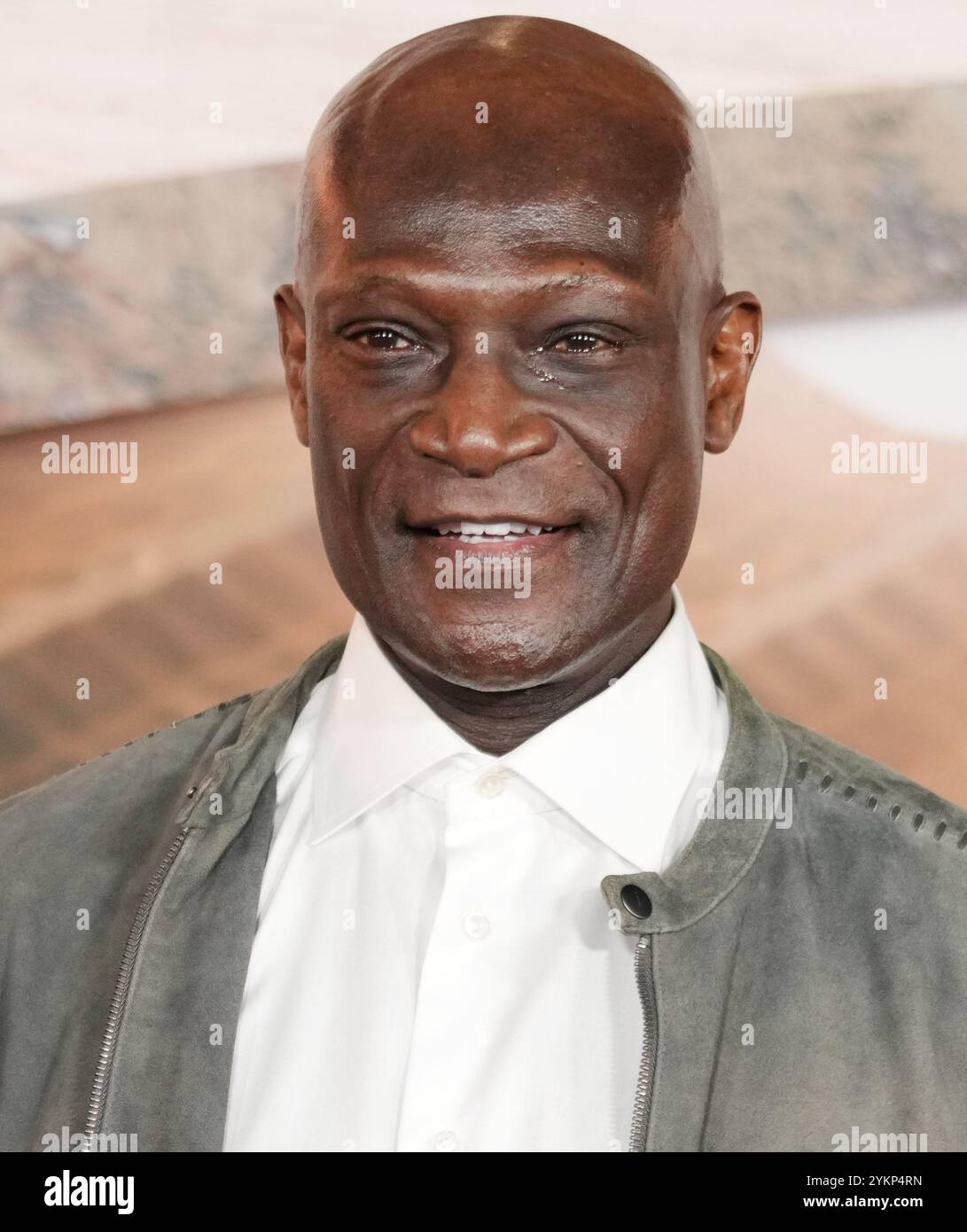 Los Angeles, USA. 18th Nov, 2024. Peter Mensah arrives at the GLADIATOR ...