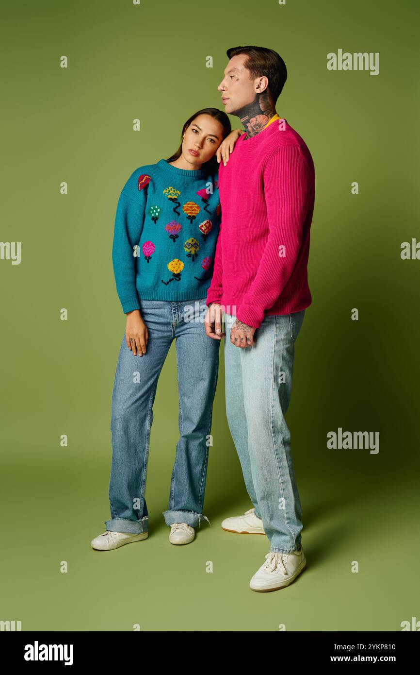 Couple poses playfully hi-res stock photography and images - Alamy