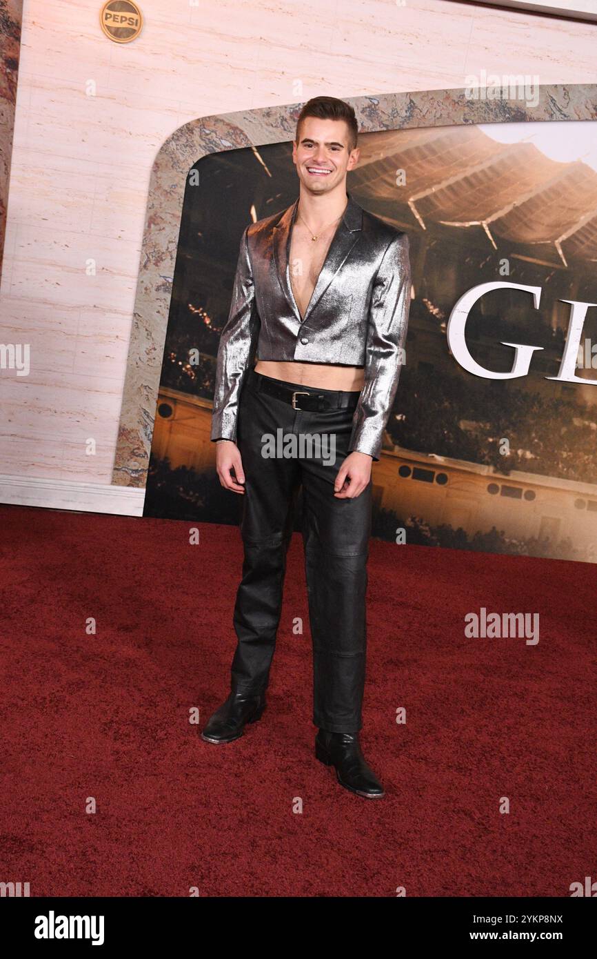 Los Angeles, California, USA 18th November 2024 Caleb Marshall attends ...