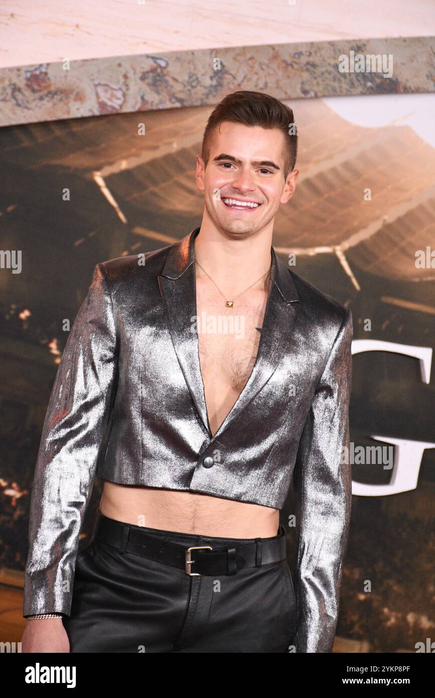 Los Angeles, California, USA 18th November 2024 Caleb Marshall attends ...