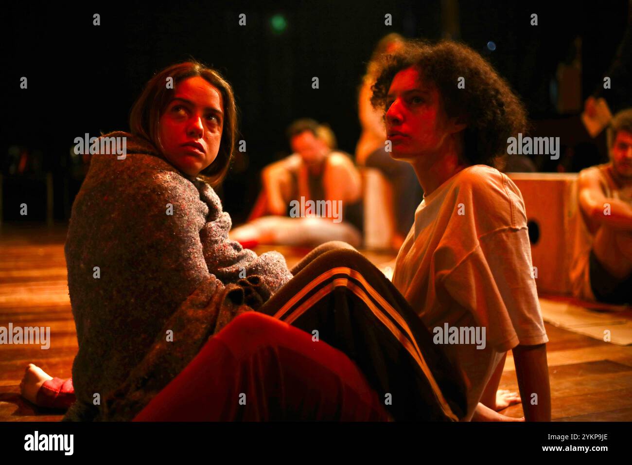 Clara Winter (left) and Marcela Garcia Serpa (right), two student ...