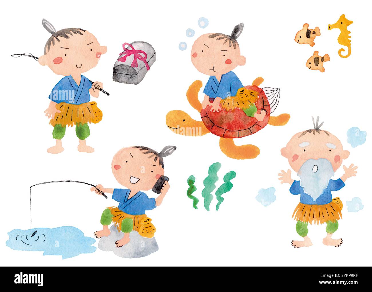 Urashima taro turtle hi-res stock photography and images - Alamy