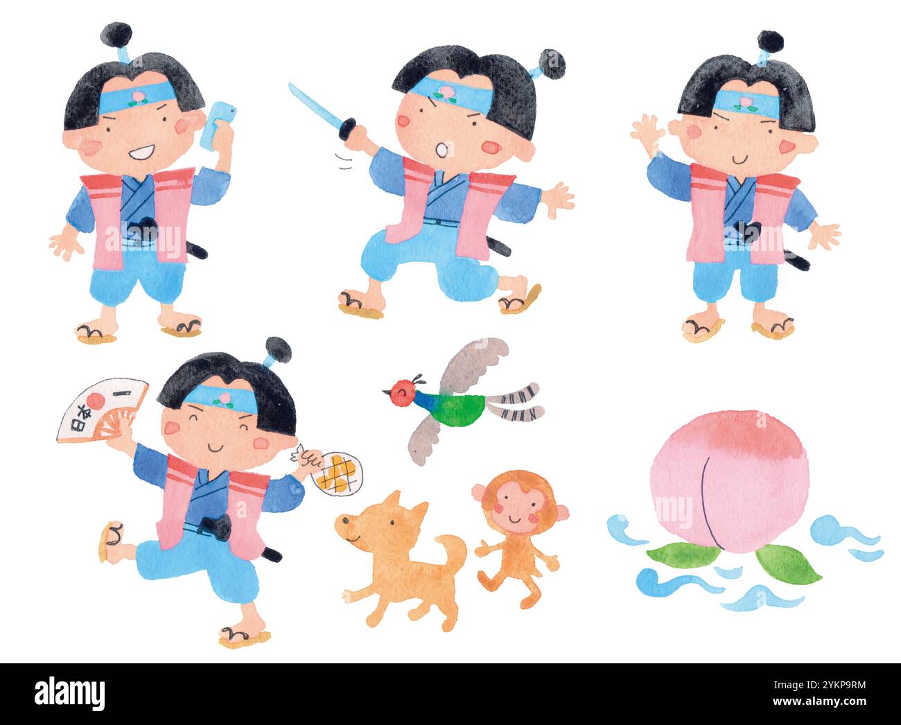 Momotaro hi-res stock photography and images - Alamy