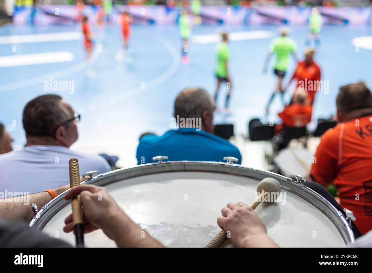 Handball supporter hi-res stock photography and images - Alamy