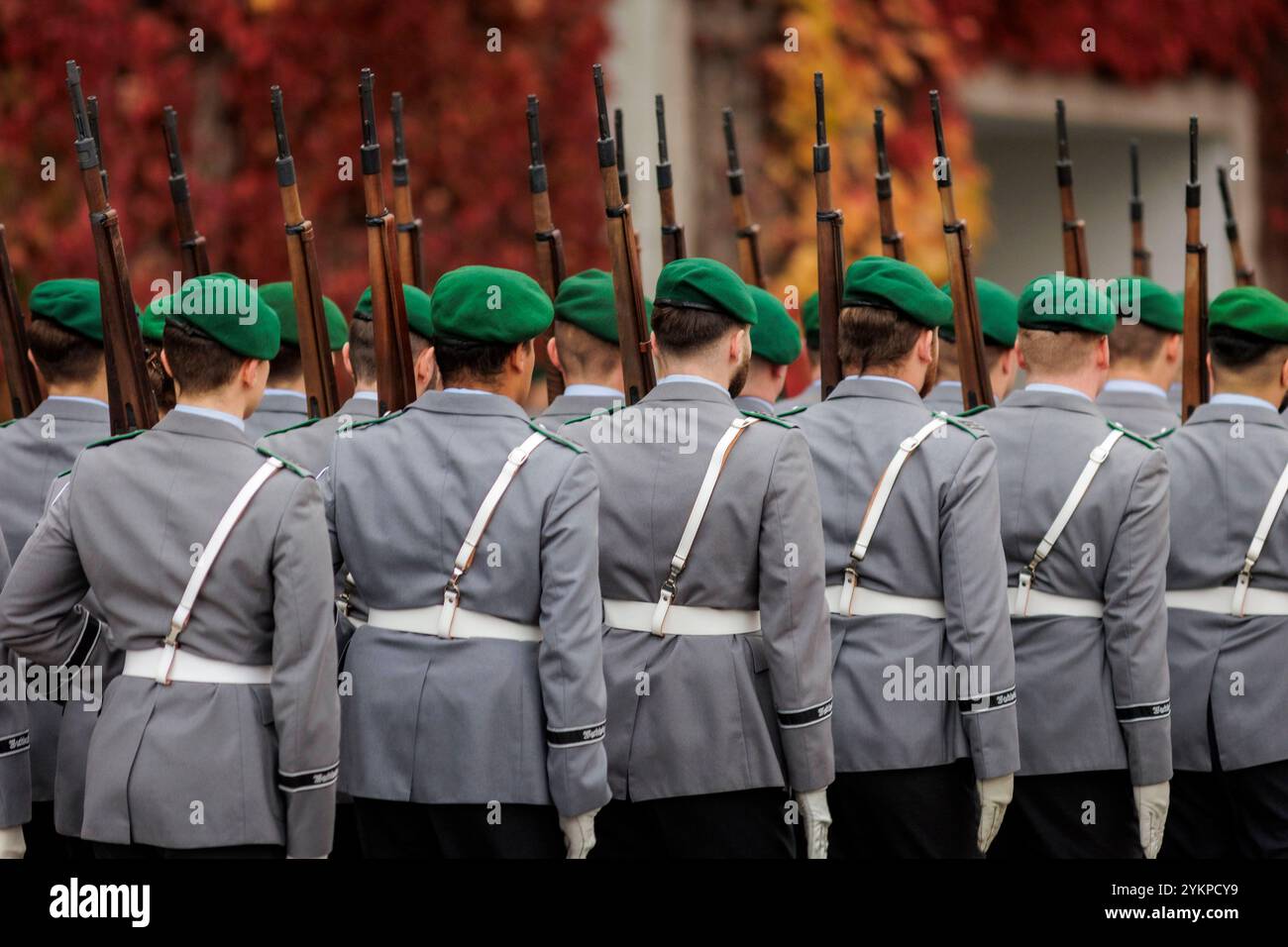 Soldaten vom Wachbataillon der Bundeswehr, aufgenommen im Rahmen eines ...