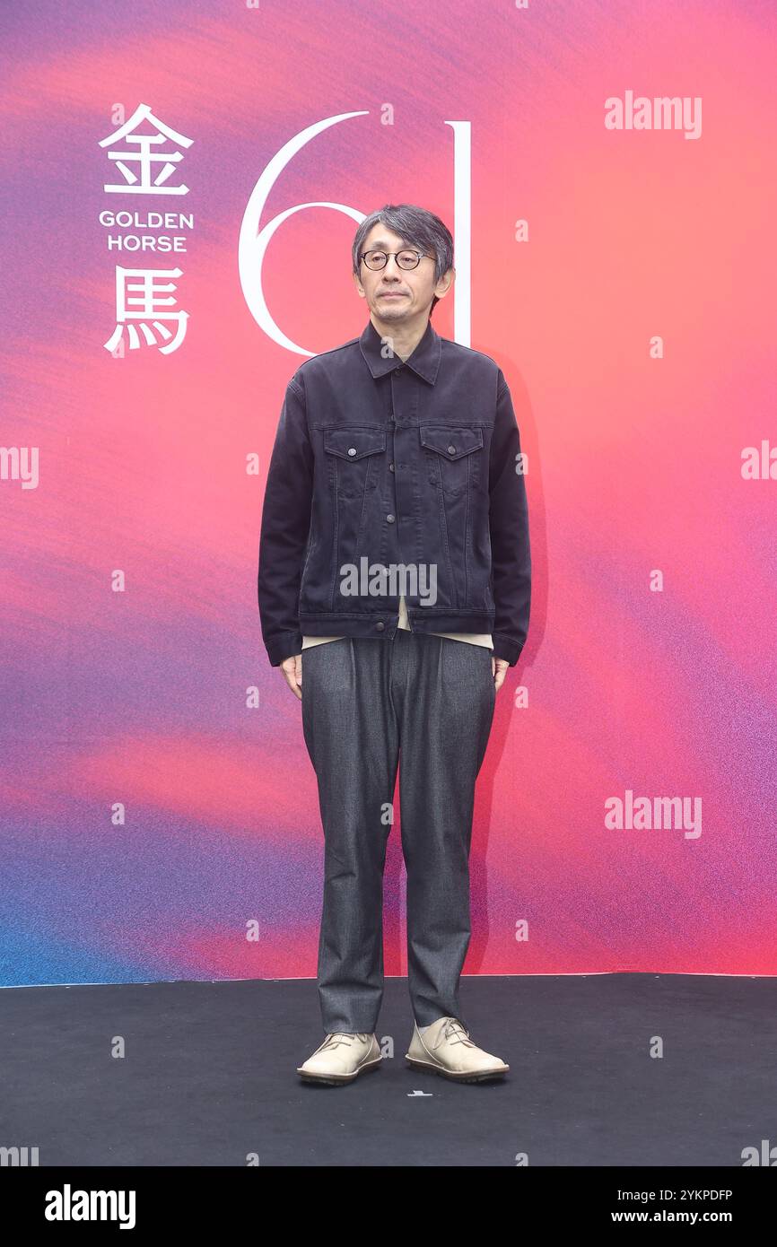 TAIPEI, CHINA - NOVEMBER 19, 2024 - Japanese director Daihachi Yoshida attends the Golden Horse ...