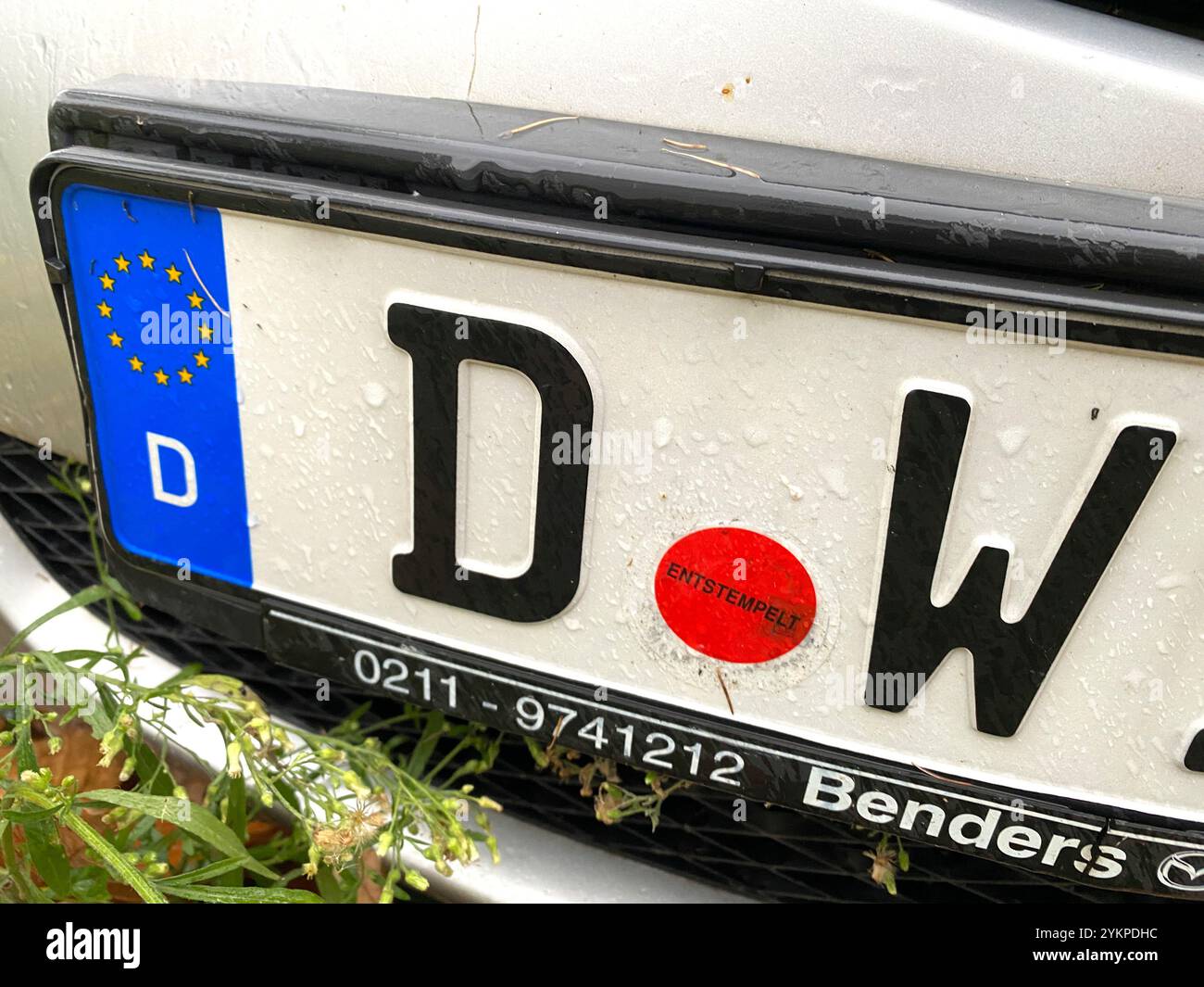 Kfz kennzeichen aufkleber hi-res stock photography and images - Alamy