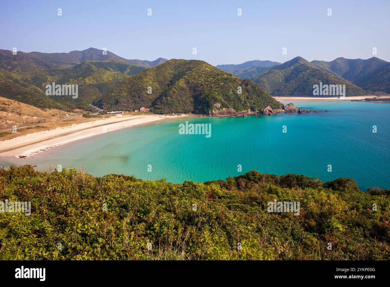 Takahama Beach in Fukue island, Gotō, Nagasaki, Japan Stock Photo - Alamy