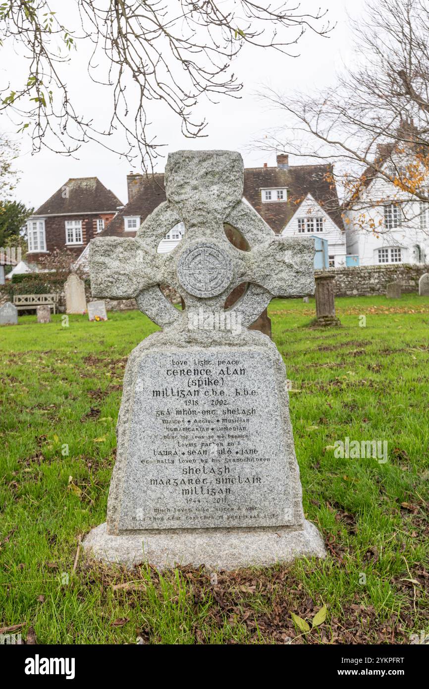 Spike Milligan, famous British comedian, actor and member of the Goons ...