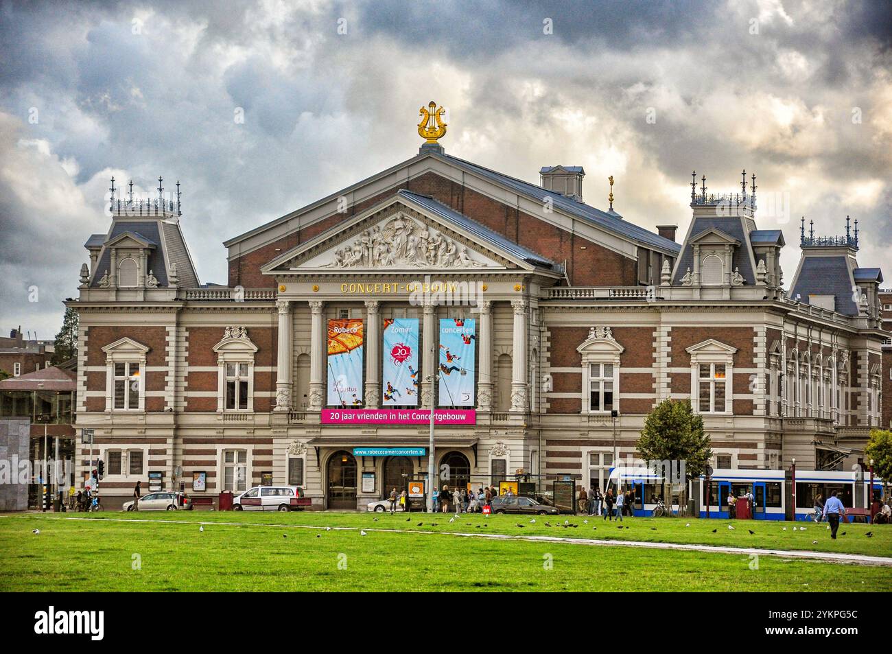 The Magnificent Royal Concertgebouw in Amsterdam Stock Photo - Alamy