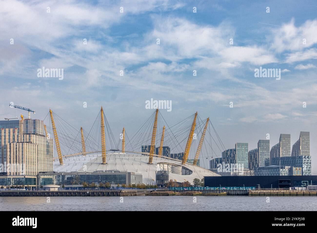 O2 Arena entertainment venue, Greenwich Peninsula Stock Photo - Alamy