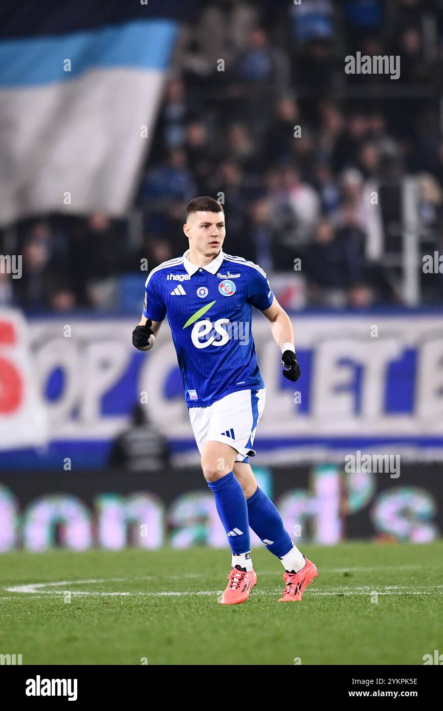 09 Milos Lukovic (rcsa) during the Ligue 1 MCDonald's match between ...