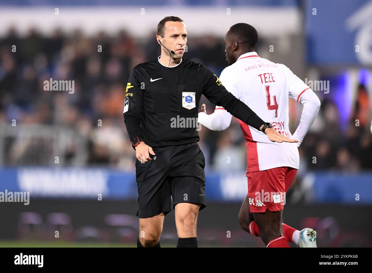 Benjamin Lepaysant (arbitre) during the Ligue 1 MCDonald's match ...