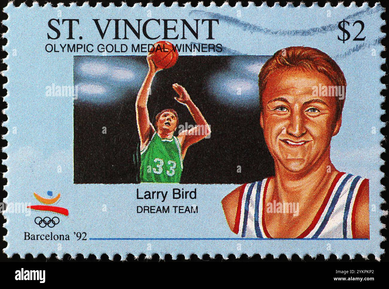 Larry bird olympics hi-res stock photography and images - Alamy