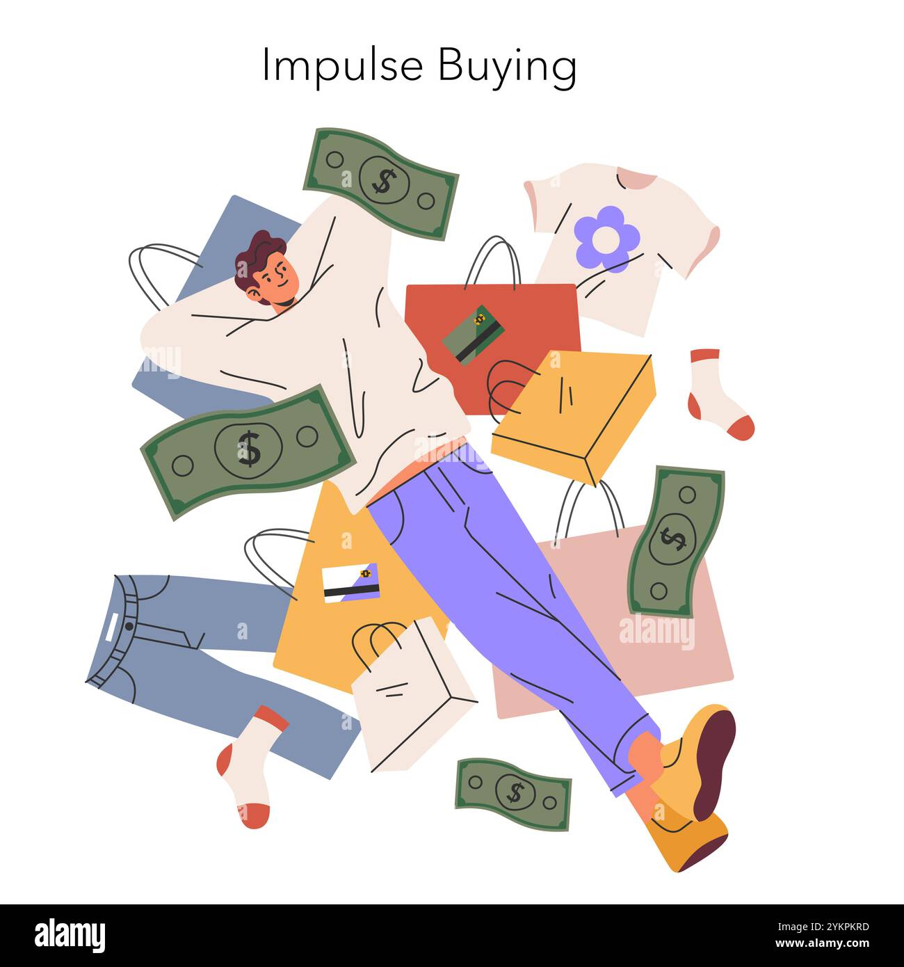 Capturing money illustration Stock Vector Images - Alamy