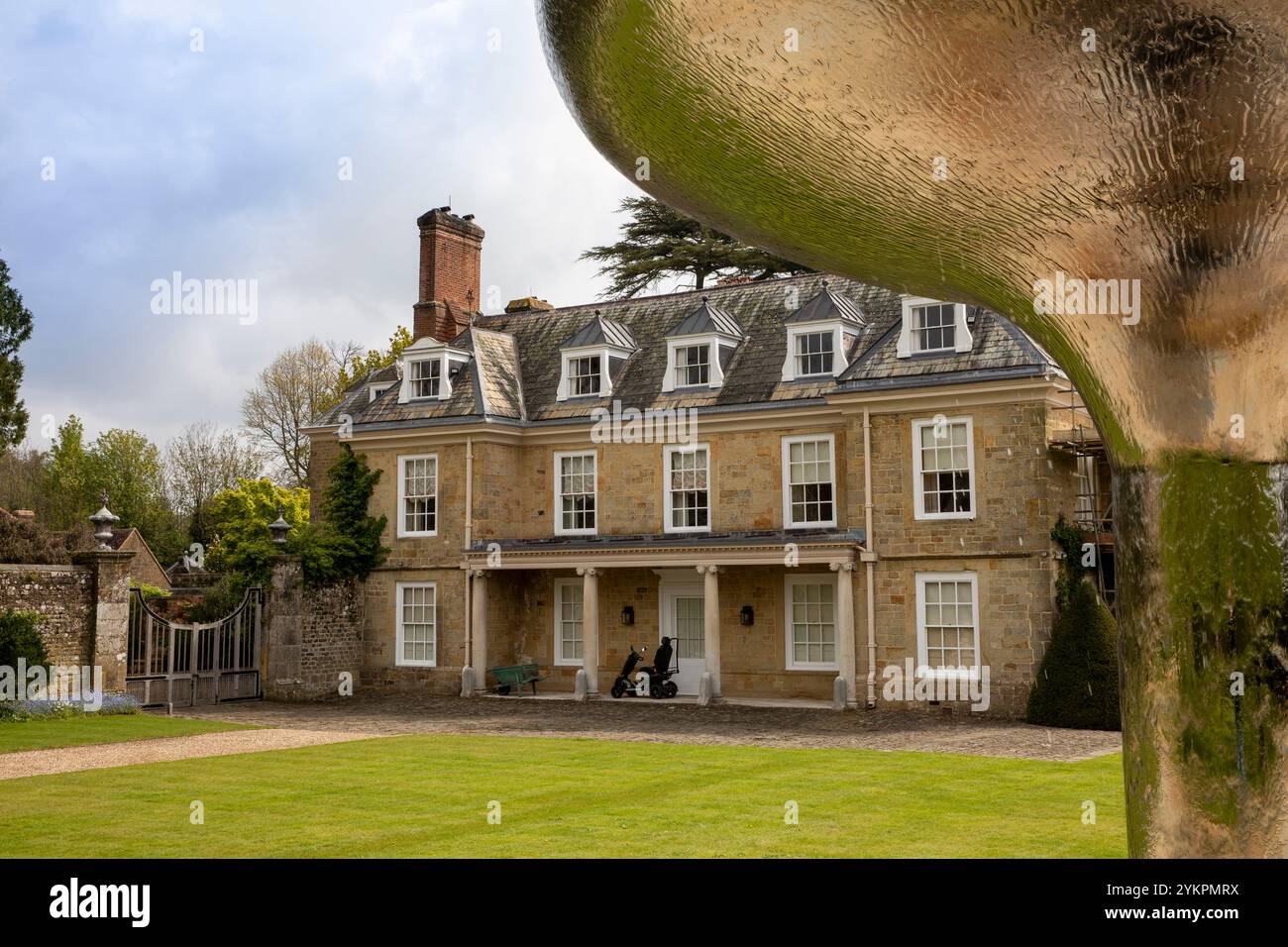 UK, England, West Sussex, Midhurst, Woolbeding Gardens, Cedra, cast ...