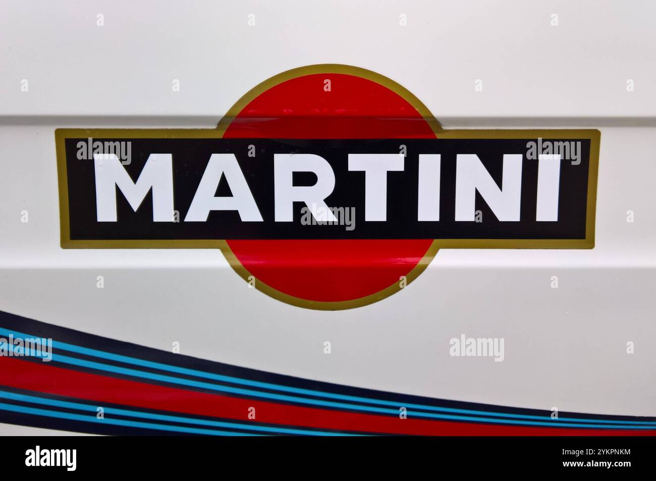 Martini Auto-Aufkleber. Martini Racing ist der Name, unter dem ...