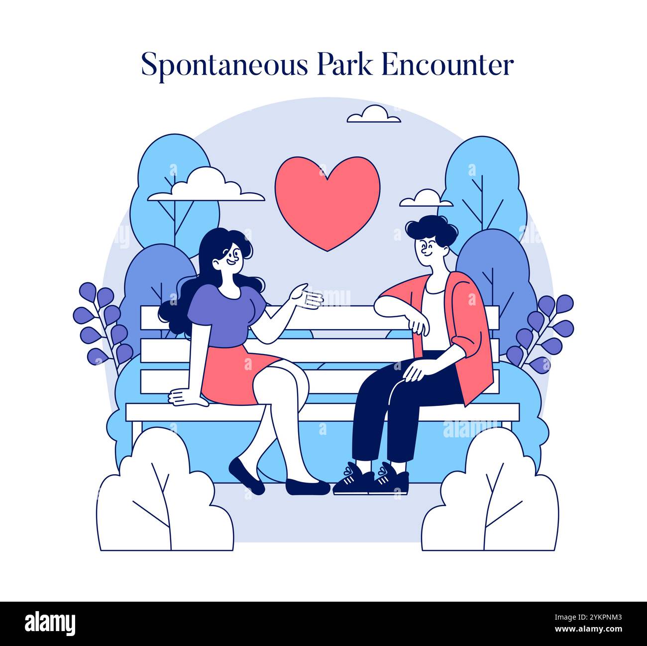 Spontaneous moment Stock Vector Images - Alamy