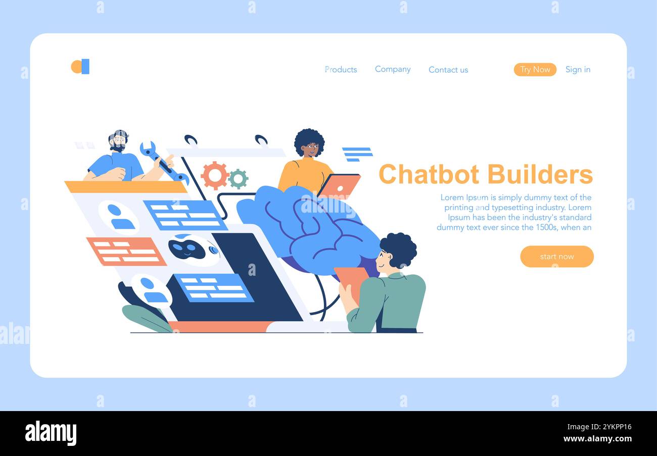 Ai Hobbyist Concept Enthusiasts Creating Chatbots And Artificial