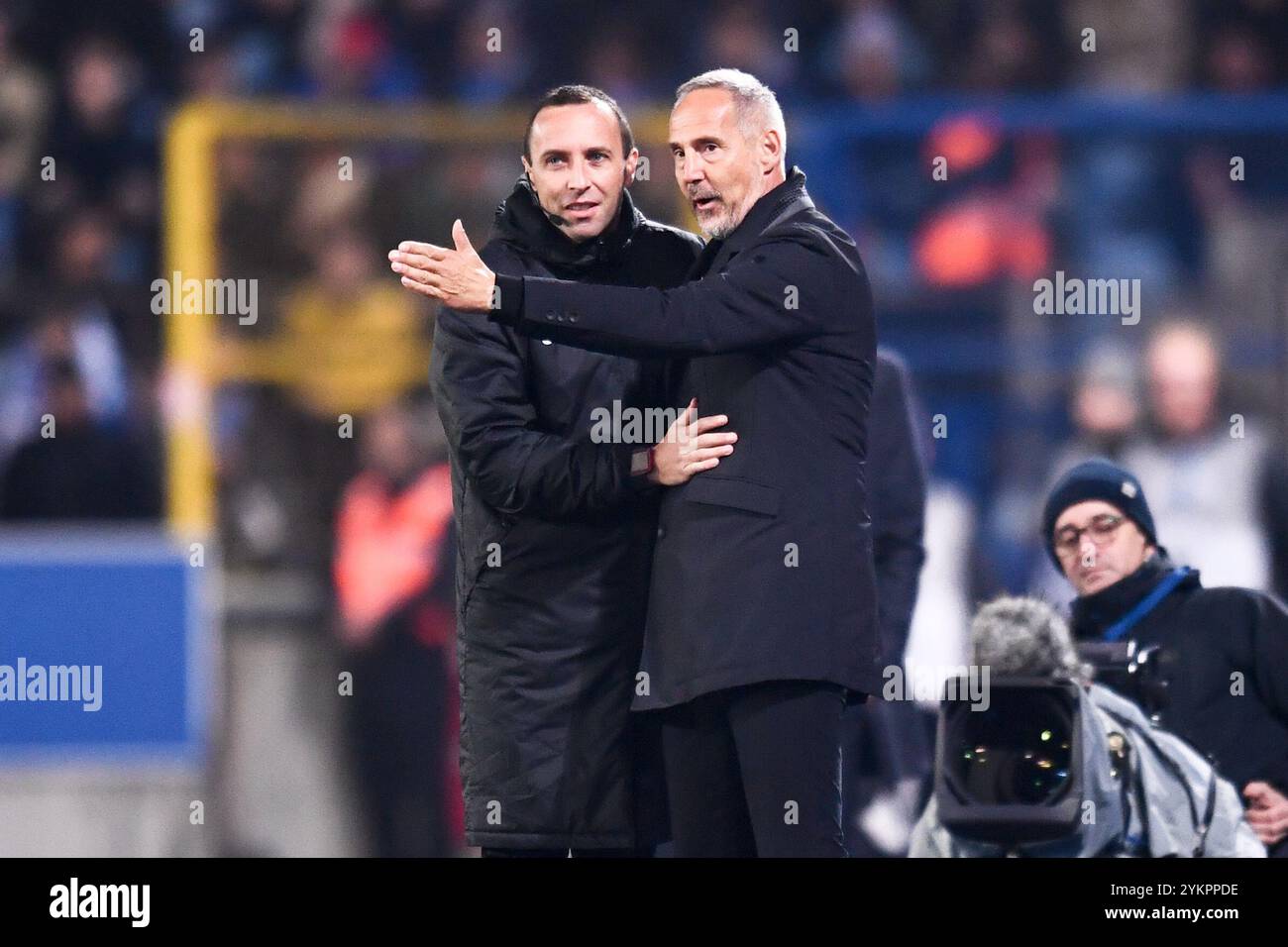 Benjamin Lepaysant (arbitre) - Adi HUTTER (Entraineur Monaco ASM ...