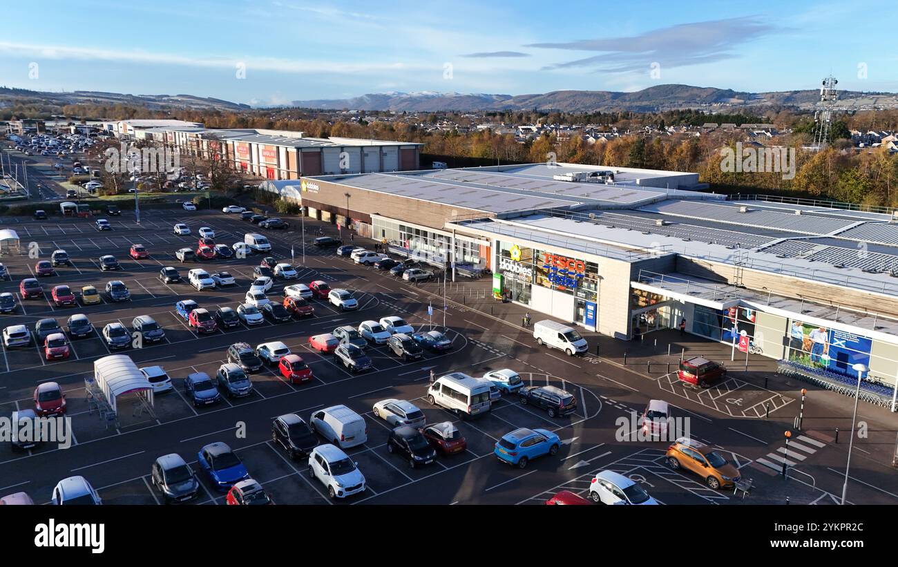 19 November 2024: Tesco Inshes Retail Park Inverness locator GV general ...