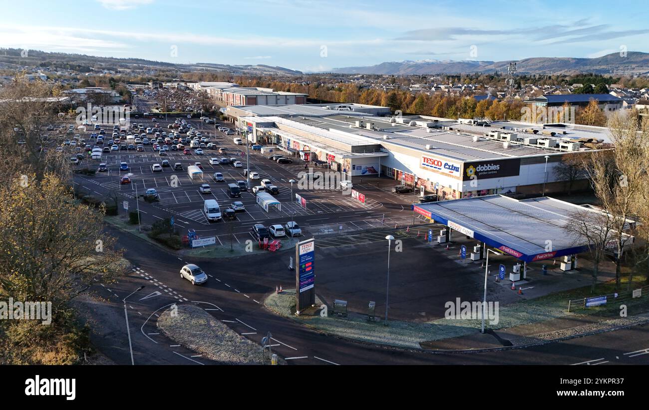 19 November 2024: Tesco Inshes Retail Park Inverness locator GV general ...