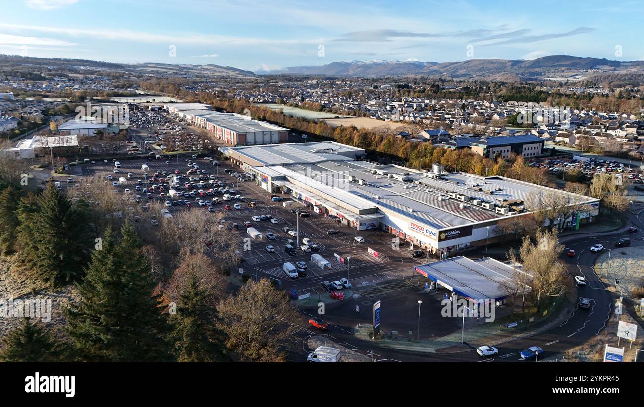 19 November 2024: Tesco Inshes Retail Park Inverness locator GV general ...