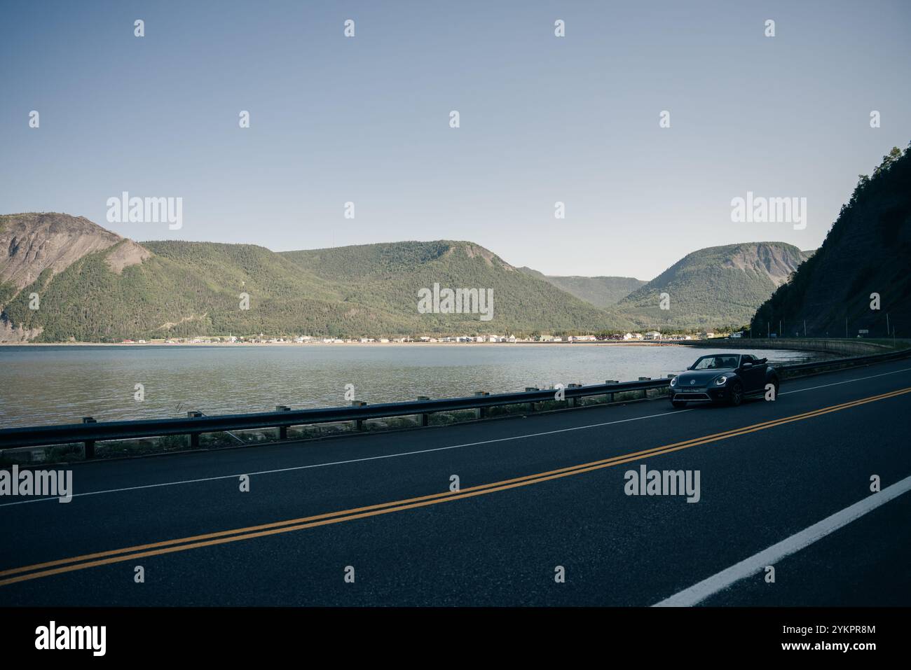 Gaspe Peninsula scenery along the 132 Road. High quality photo Stock ...