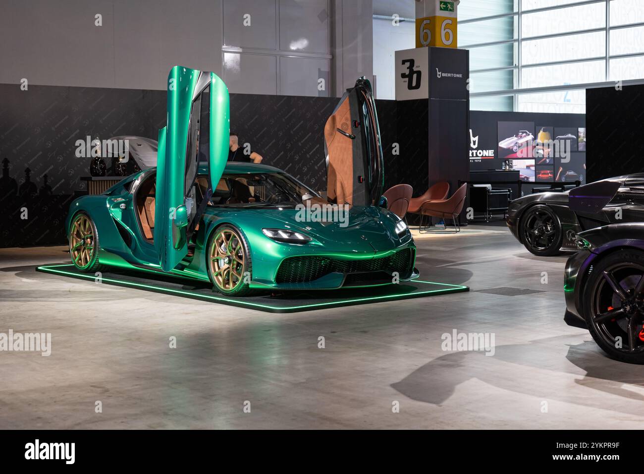 09-11-2024 Zurich, Switzerland. Koenigsegg Gemera plug-in hybrid ...
