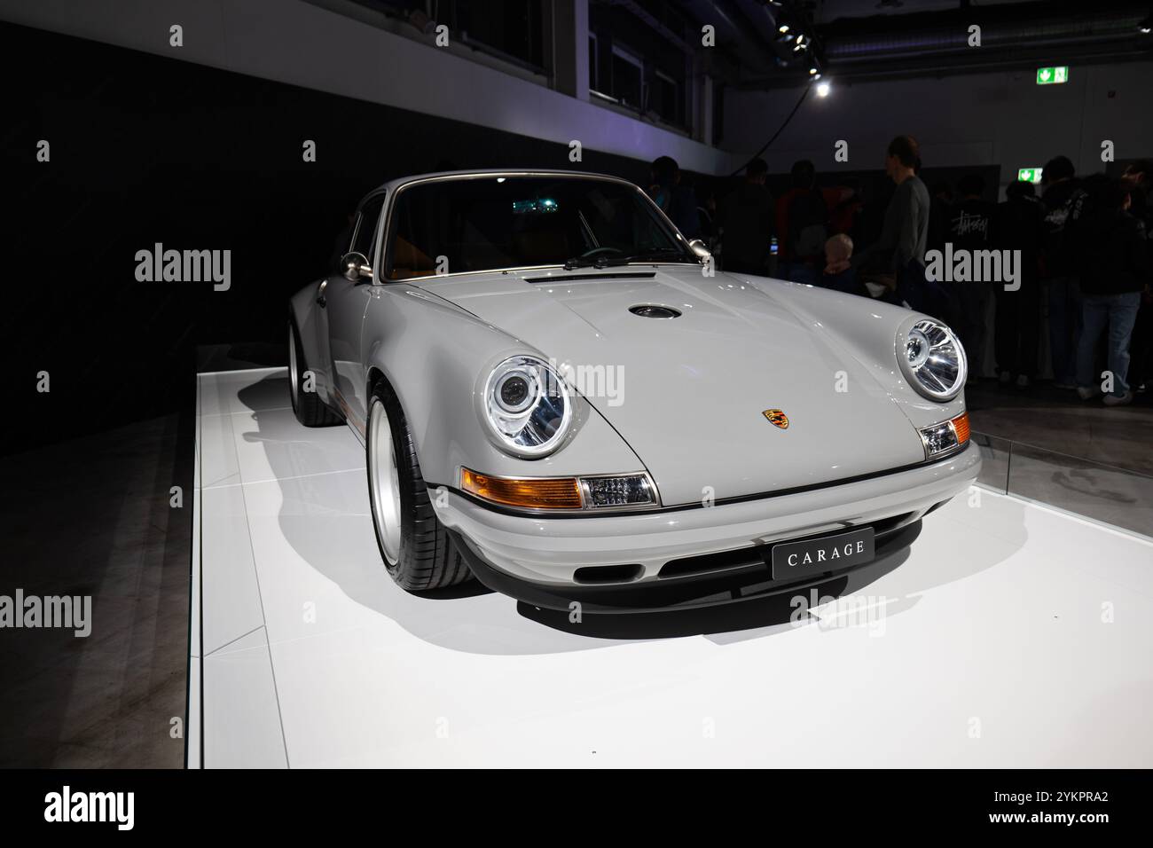 09-11-2024 Zurich, Switzerland. Singer Design Porsche 964 coupe re ...
