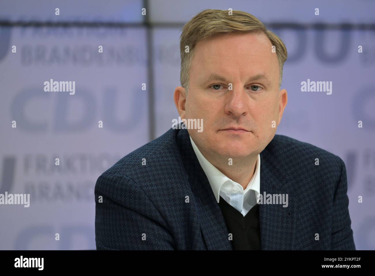 Potsdam, Germany. 19th Nov, 2024. Steeven Bretz (CDU), member of the ...