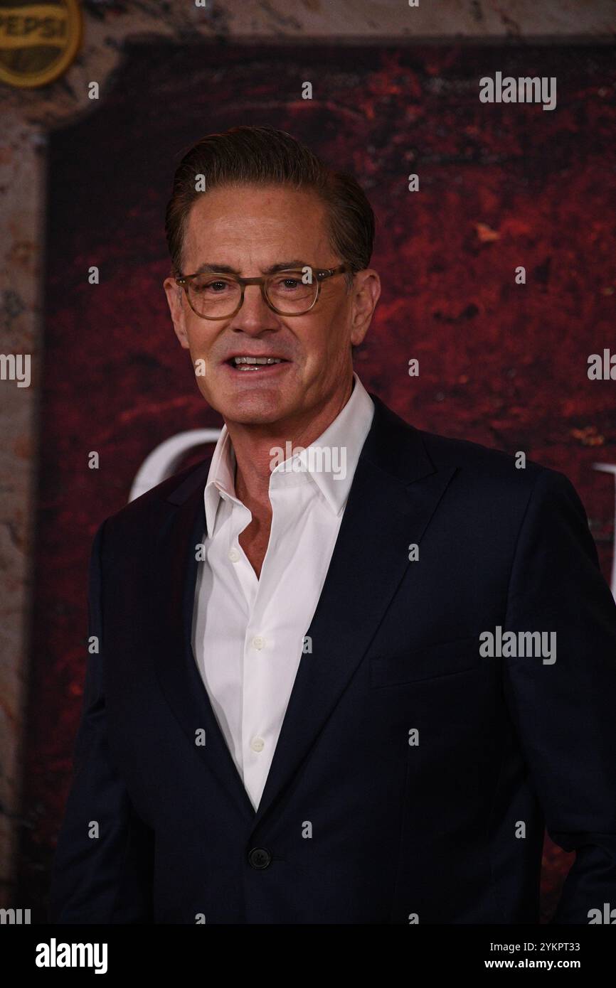 Los Angeles, California, USA 18th November 2024 Actor Kyle MacLachlan ...