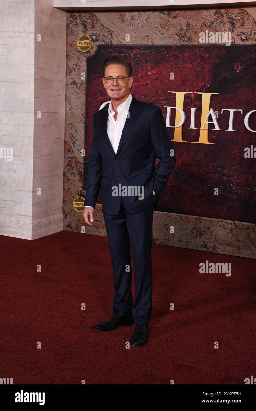 Los Angeles, California, USA 18th November 2024 Actor Kyle MacLachlan ...
