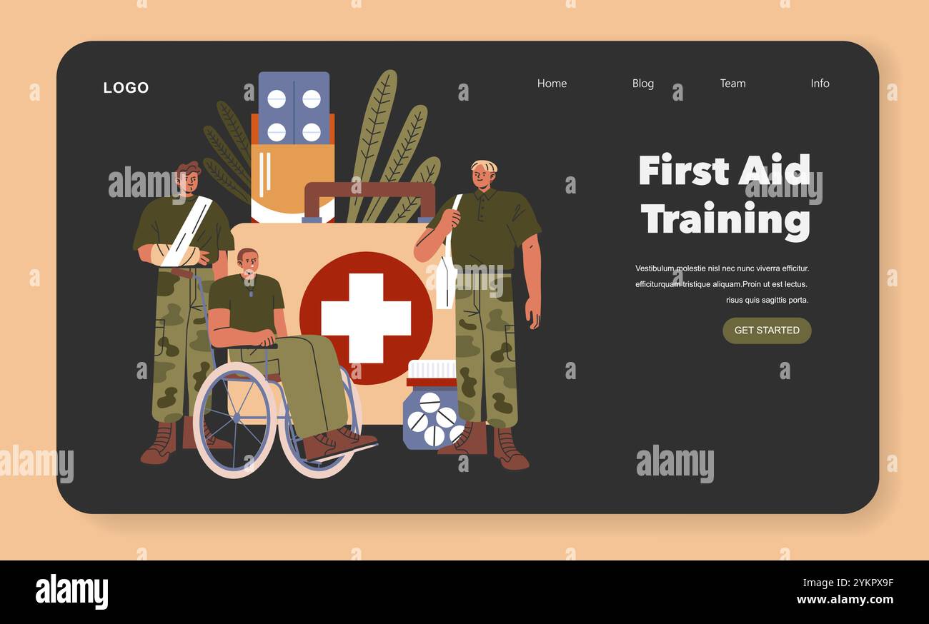 Military medical practice Stock Vector Images - Alamy