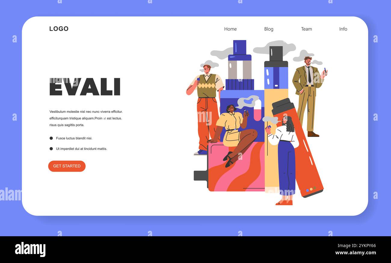 EVALI concept. Awareness of vaping-associated lung injury dangers ...