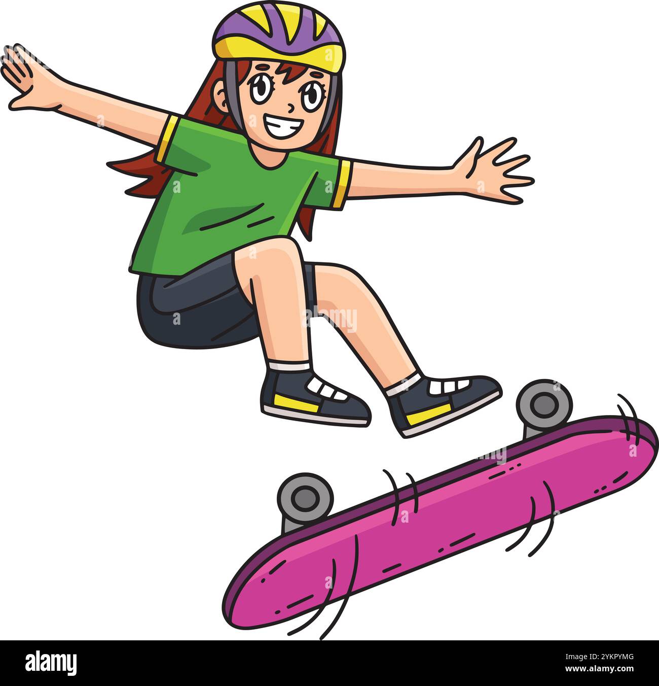 Girl doing flip hi-res stock photography and images - Alamy