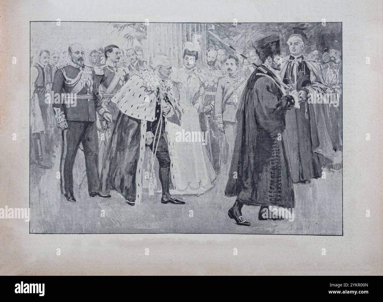 Queen Victoria’s Diamond Jubilee. June 1897 Reception of the Lord Mayor ...