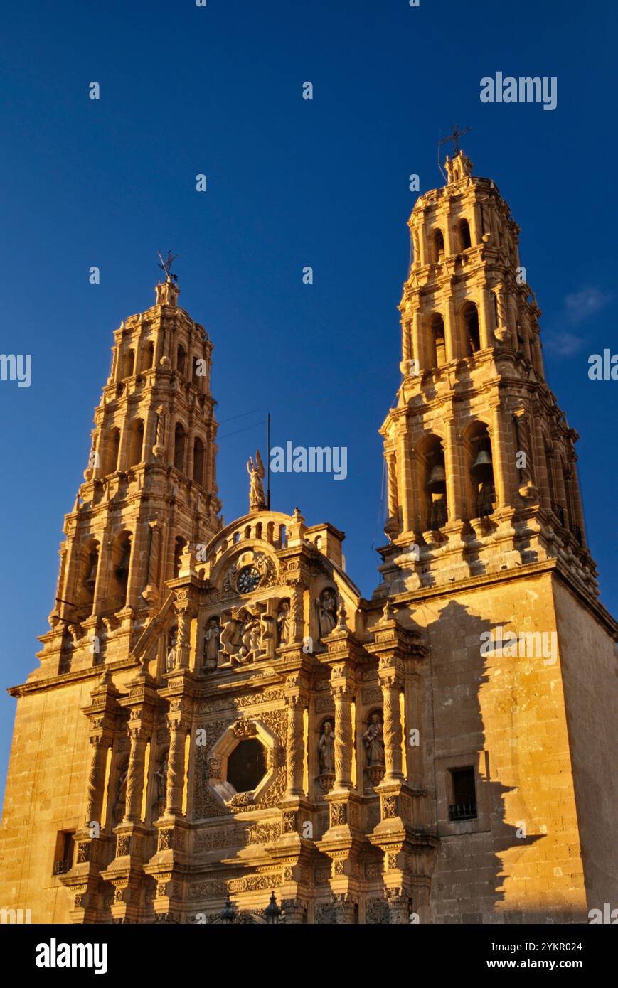 Cathedral, Mexican Baroque style, 18th century, Ciudad de Chihuahua ...