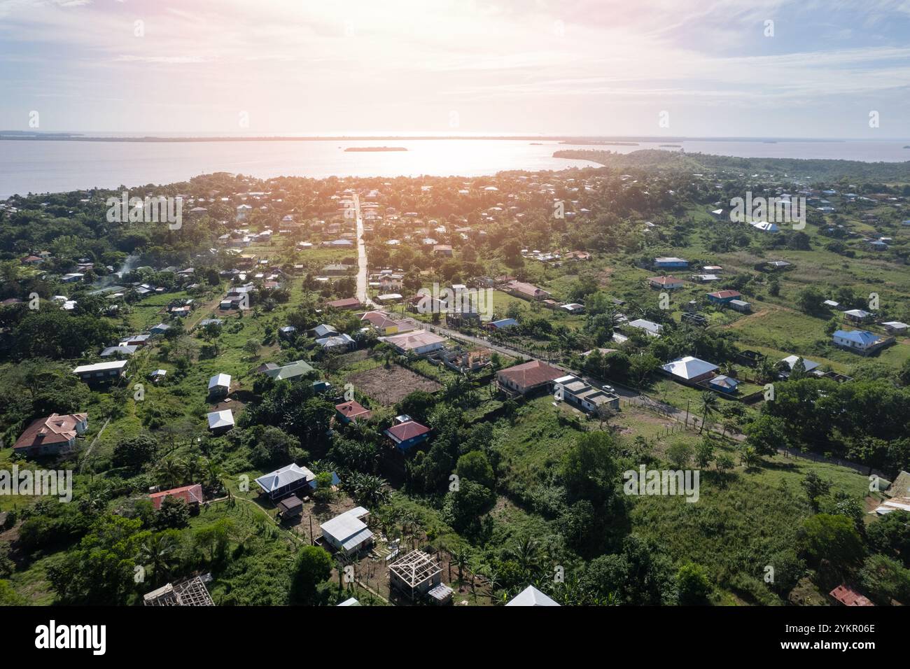 Rural town caribbean coast hi-res stock photography and images - Alamy