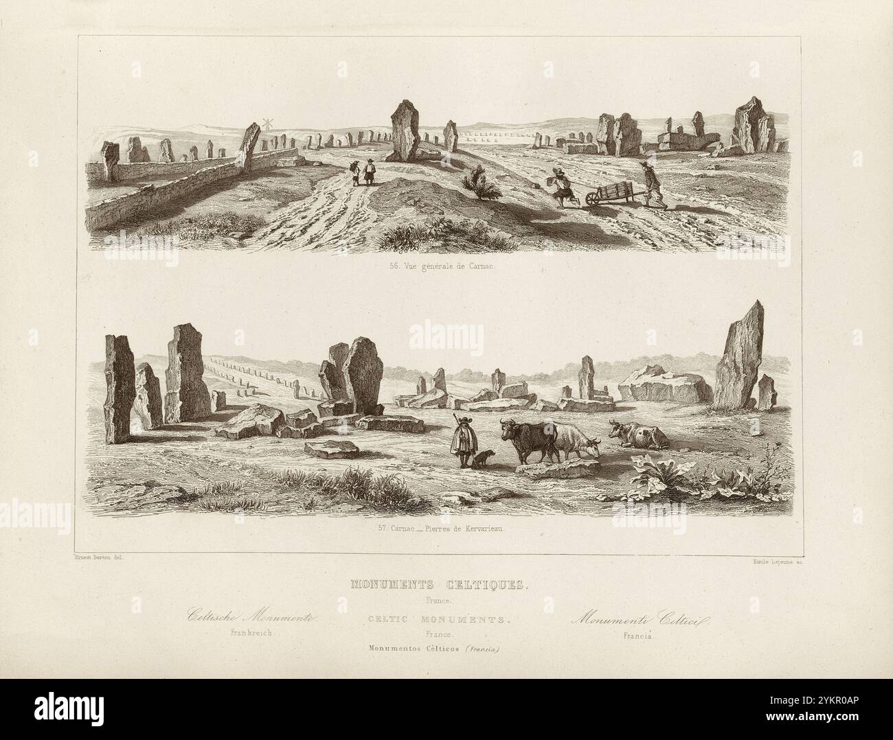 Dolmen megalith bretagne carnac hi-res stock photography and images - Alamy