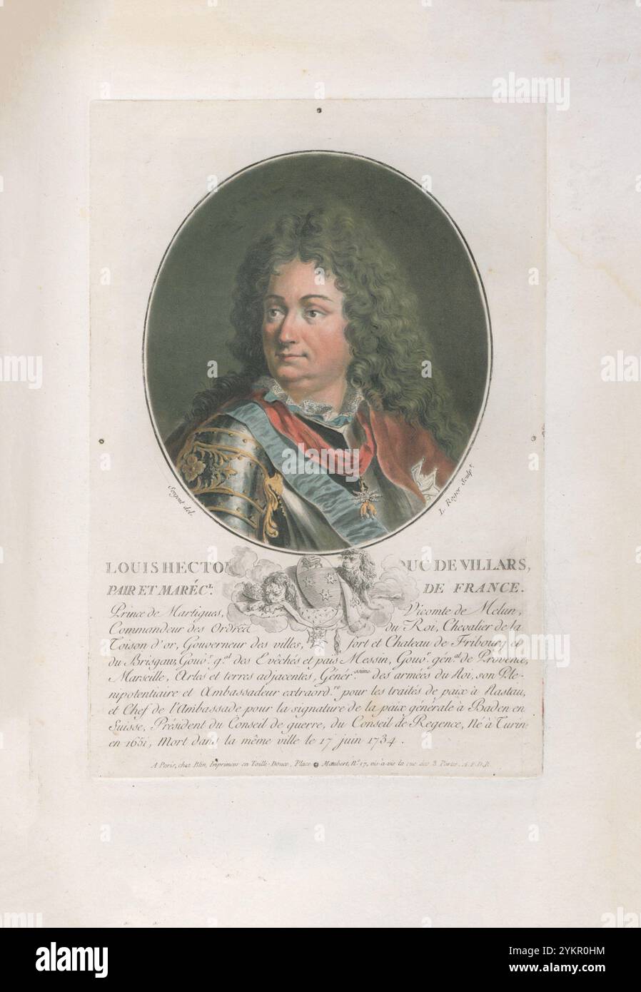 1st duke of villars hi-res stock photography and images - Alamy