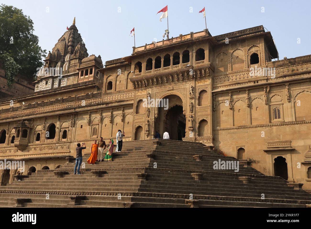 Ahilya fort in Maheshwar, Madhya Pradesh, India Stock Photo - Alamy