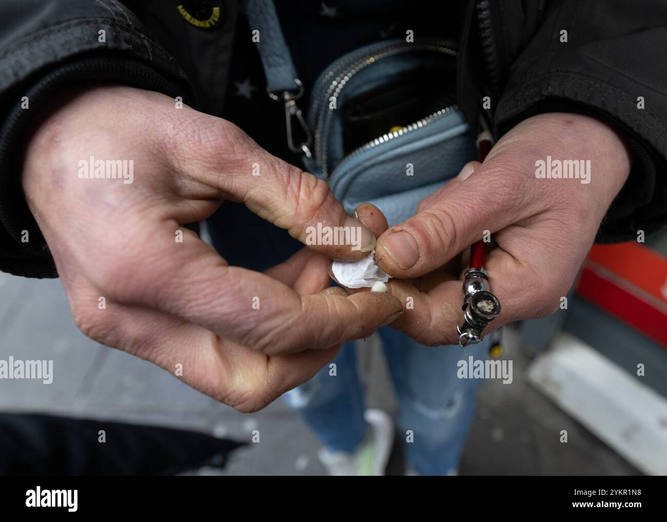 Photo of a hand pipe hi-res stock photography and images - Alamy