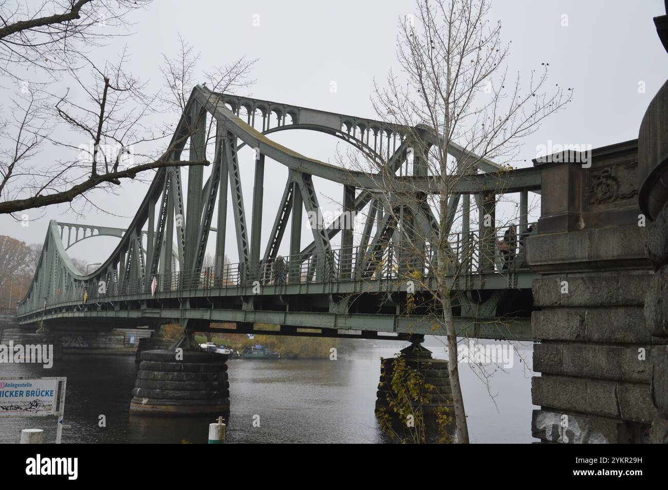 Berlin - Potsdam - Germany - November 10, 2024 - Glienicke Bridge ...