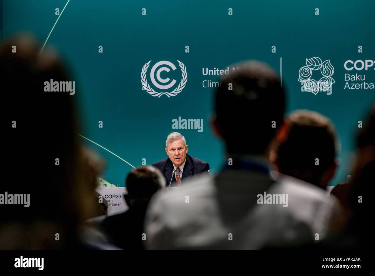 Baku, Azerbaijan, Azerbaijan. 19th Nov, 2024. TOM VILSACK, U.S ...