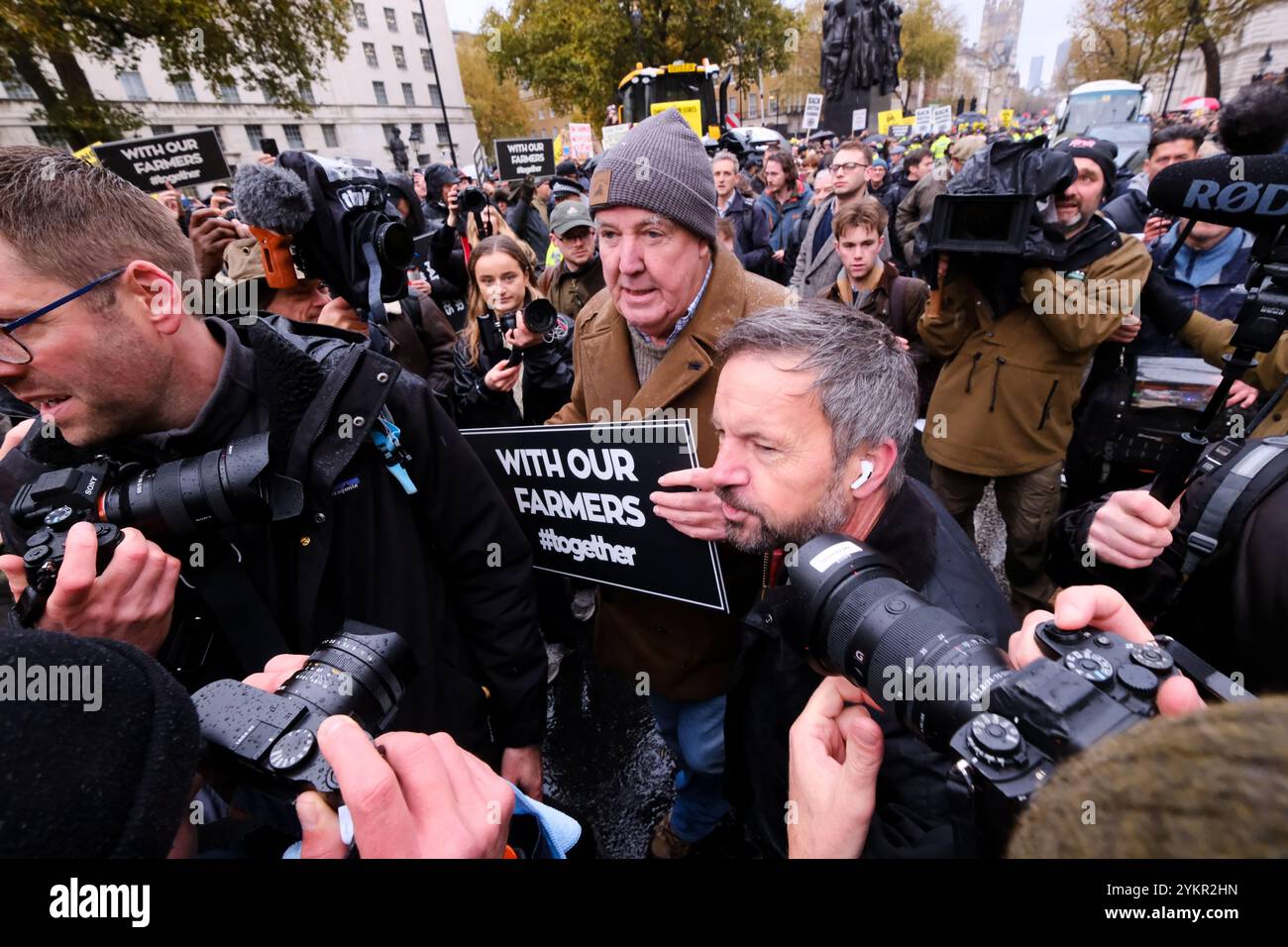 London farmers protest clarkson hi-res stock photography and images - Alamy