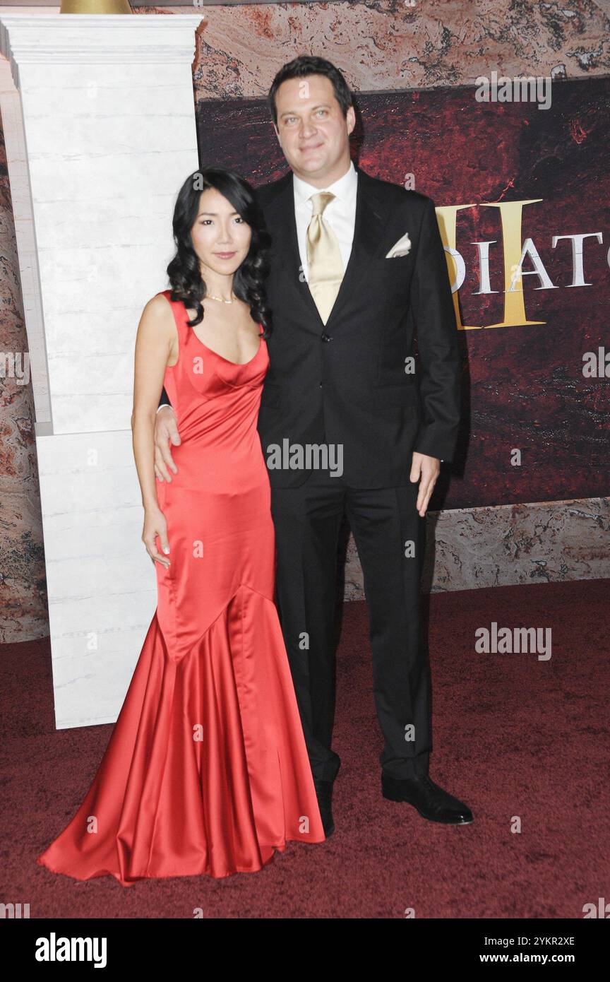 Ca. 18th Nov, 2024. Marika Takeuchi Pruss, Michael Pruss at arrivals ...