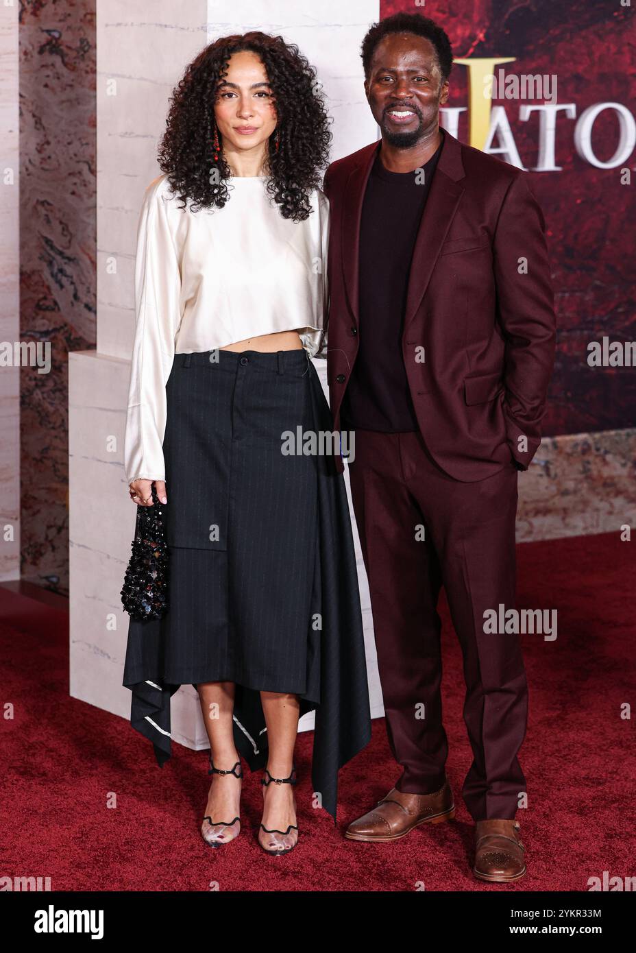Harold perrineau red carpet event hi-res stock photography and images ...