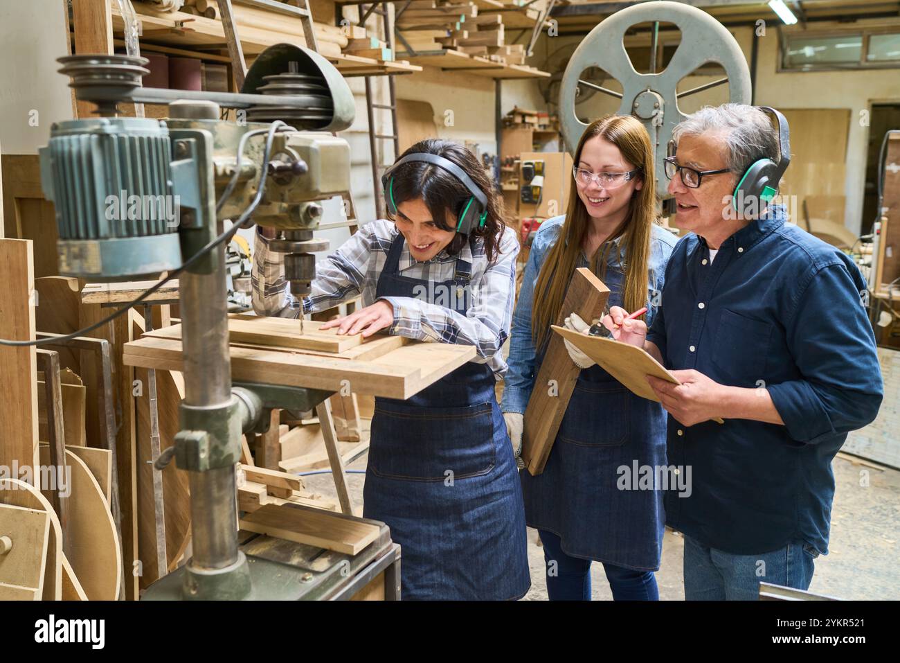 Guiding apprentices hi-res stock photography and images - Alamy